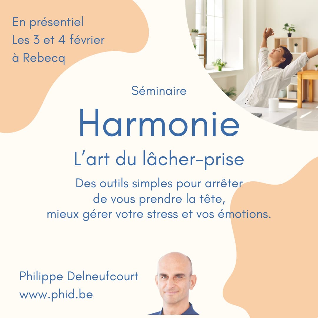 SÉMINAIRE HARMONIE - PhiD.be